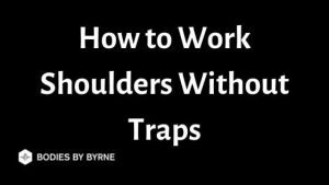 How to Work Shoulders Without Traps (Reduce Overactive Traps)